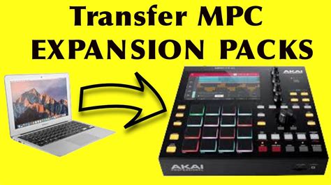 How to transfer MPC Expansion packs to MPC ONE - YouTube