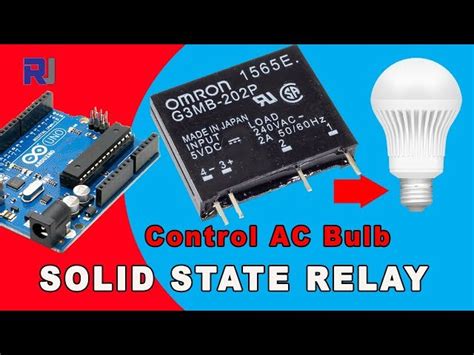 Arduino Code And Video For Omron G3mb Solid State Relay
