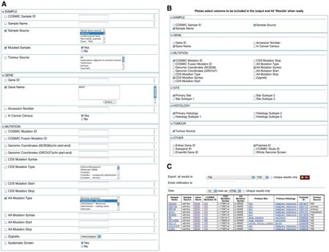 Example Of How COSMICMart Can Be Queried This Query Searches For All Download Scientific