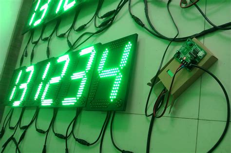 PetroLed 7 Segment Led Digit Outdoor Price Sign Led Number Display Board