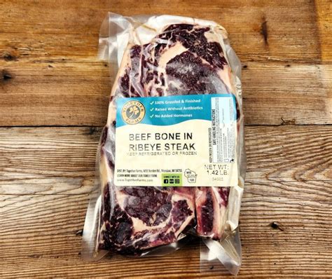 Ribeye Steak Thick Cut Together Farms