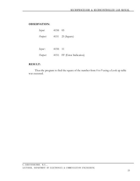 List Of 8085 Programs Repeated Addition Programming Lecture