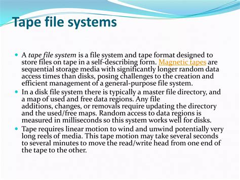 File System Os Pptx Operating Systems Computer Software And
