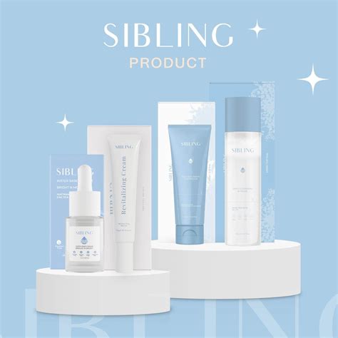 Sibling สกินแคร์ของคนรักผิว ลดสิว ผิวอ่อนโยน