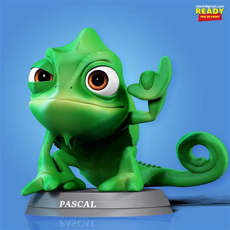 Pascal With Shaka Sign 3d Model 3d Printable Cgtrader
