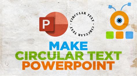 How To Make Circular Text In PowerPoint YouTube