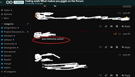 Coding Aside What Makes You Giggle On The Forum Bar Sport Arduino Forum