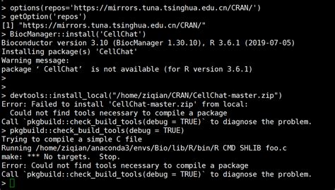 Install Package Fail On Linux · Issue 62 · Sqjincellchat · Github