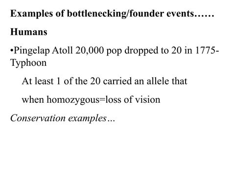 PPT Genetic Drift What Is It A Sampling Error Problem Imagine You Are Flipping A Coin
