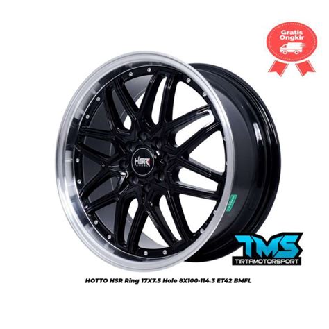 Promo Velg Mobil Hsr Hotto R18x75 For City Freed Yaris Vios Xenia Dll Diskon 23 Di Seller