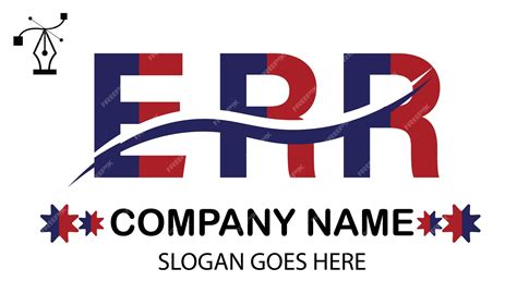premium vector err letter logo