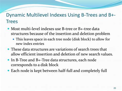Indexing Structure For Files Pptx