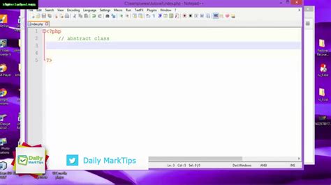 Php Lession 48 49php Class And Abstract Class Tutorial Speak Khmer Daily Marktips Youtube