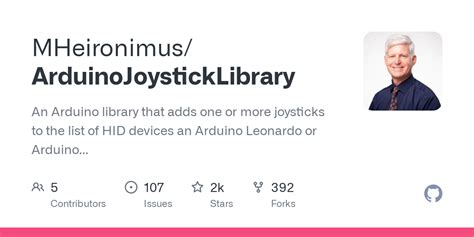 Github Mheironimus Arduinojoysticklibrary An Arduino Library That Adds One Or More Joysticks