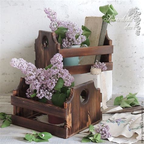 Ящики интерьерные для цветов книг в интернет магазине на Ярмарке Мастеров Ящики Пермь
