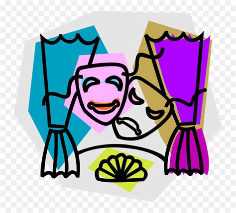 Theatre Faces Clipart