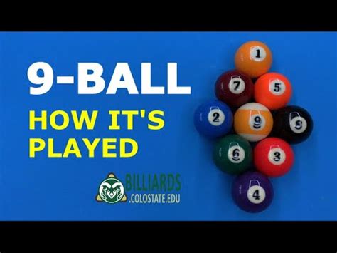How To Play 9 Ball Official Rules And Strategy Youtube