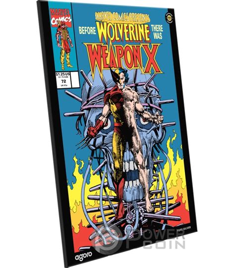 Weapon X Wolverine Marvel Comic Covers 1 Oz Silberfolie 2 Niue 2026
