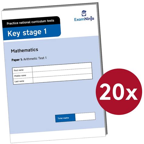 Buy Ks1 Sats Arithmetic Papers Ages 6 7 Exam Ninja