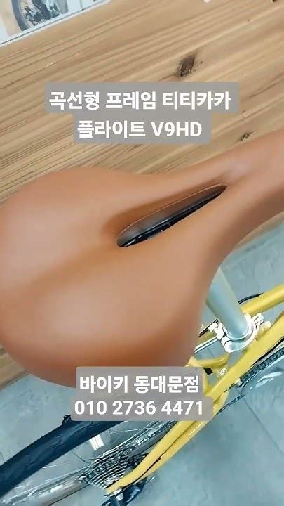 곡선형 프레임 자전거는 이것 자전거 접이식자전거 접이식미니벨로 미니벨로 바이크성지 바이키 바이키동대문점 가성비자전거 티티카카 Youtube