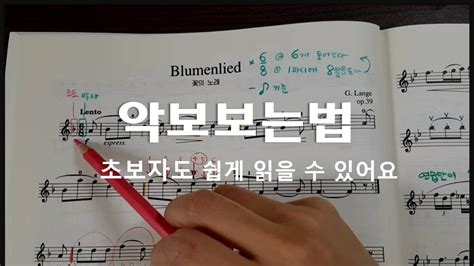 악보보는법 초보자도 쉽게 읽을수 있어요 조표박자에 대한 간단한 기본설명 ㅣalice Youtube