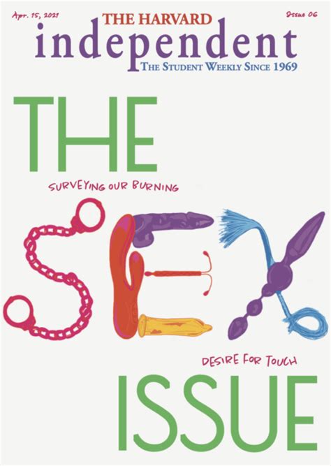 The 2021 Sex Issue Harvard Independent