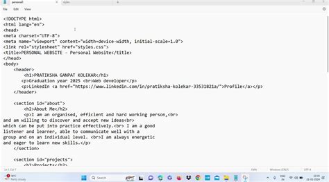 completed task 1 in tech a intern program pratiksha kolekar posted on