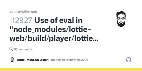 Use Of Eval In Nodemoduleslottie Webbuildplayerlottiejs Is Luis Alberto Macedo Gonzales