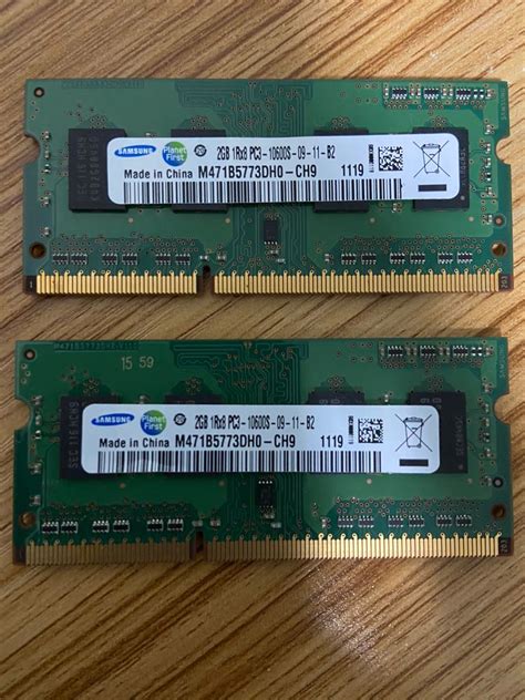 Ddr Ram For Laptop Mhz Gb X Computers Tech Parts Accessories Networking On Carousell