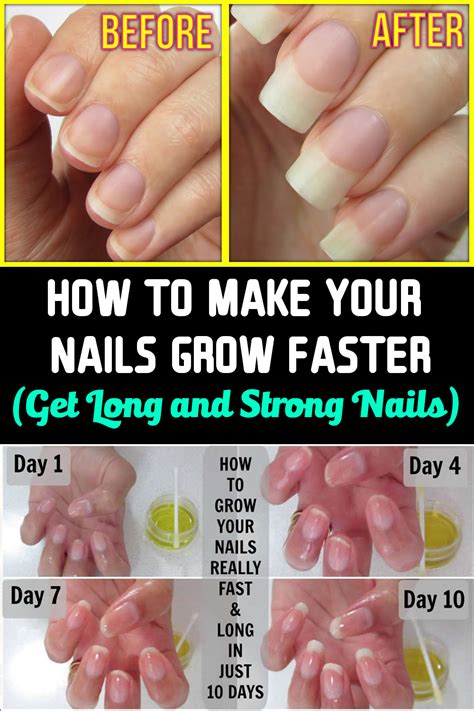 How To Prevent Your Nails From Breaking And Grow Nails Faster