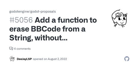 Add A Function To Erase BBCode From A String Without Depending On RichTextLabel Issue