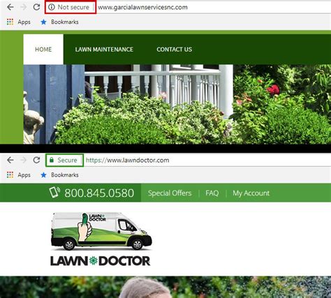 Chrome Browser S Site Not Secure Warning Is Now Live Lawn Care Forum