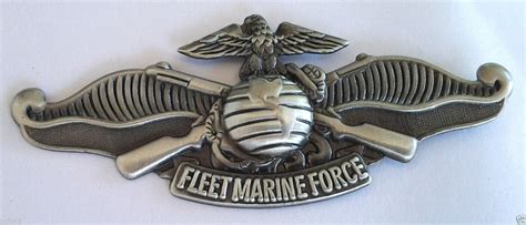 Fleet Marine Force 3 Us Marine Corp Military Hat Pin Etsy