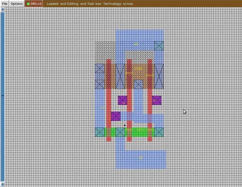 Layout Design For CMOS Input AND Gate Download Scientific Diagram