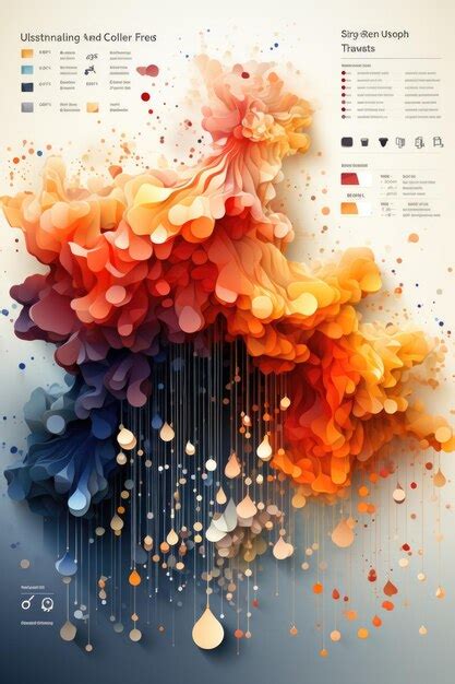Premium Photo Ui Ui Background Ui Project Of Abstract Data Generative Ia