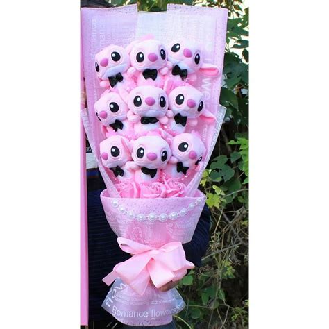 Muñeca De Disney Mickey Minnie Mouse Ramo De Flores De Dibujos