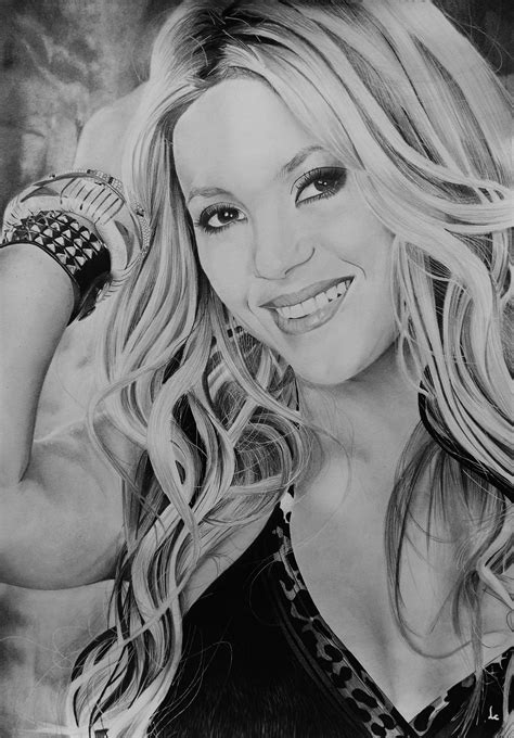 Shakira Drawing Skill