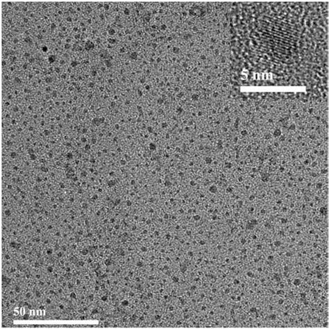 Nitrogen Doped Carbon Quantum Dot Material As Well As Preparation