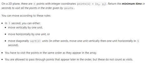 Javaleetcode 1266minimum Time Visiting All Points 네이버 블로그