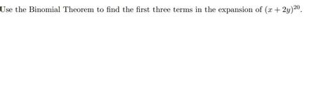 solved use pascal s triangle to expand 2x 1 4 use the