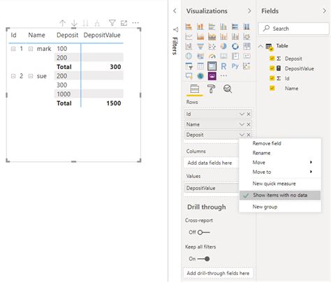Power Bi Remove Total From One Column Matrix Printable Forms Free Online