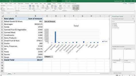 How To Create A Pivotchart From A Pivottable In Excel Healthy Food
