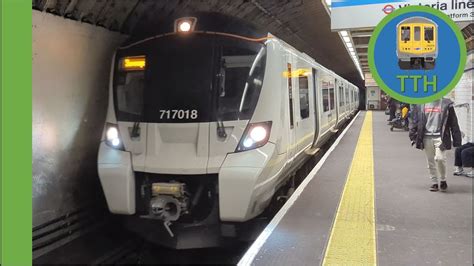 Class 717 At Highbury And Islington Youtube