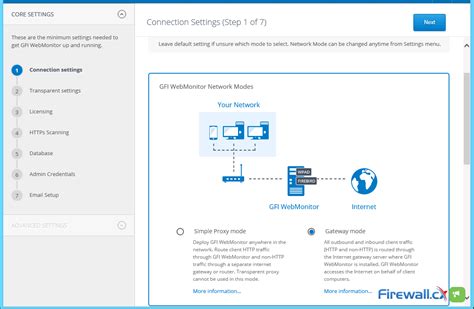 GFI WebMonitor Installation Gateway Proxy Mode Upgrades Supported O S Architectures 32