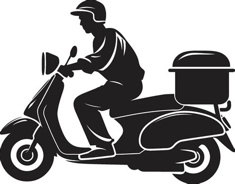 swift bites brigade scooter icon for quick food deliveries speedy bites