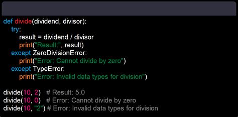 Exception And Exception Handlers