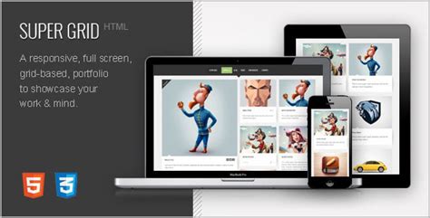 HTML Grid Layout Templates Free Website Themes