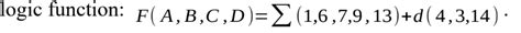 Solved Logic Function Fabcd 167913d4314