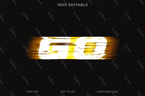 Go Font Style Text Effect Photoshop Premium Psd File