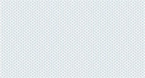 Template Isometric Grid Seamless Pattern Blue Isometric Grid Outline Isometric Graph Template